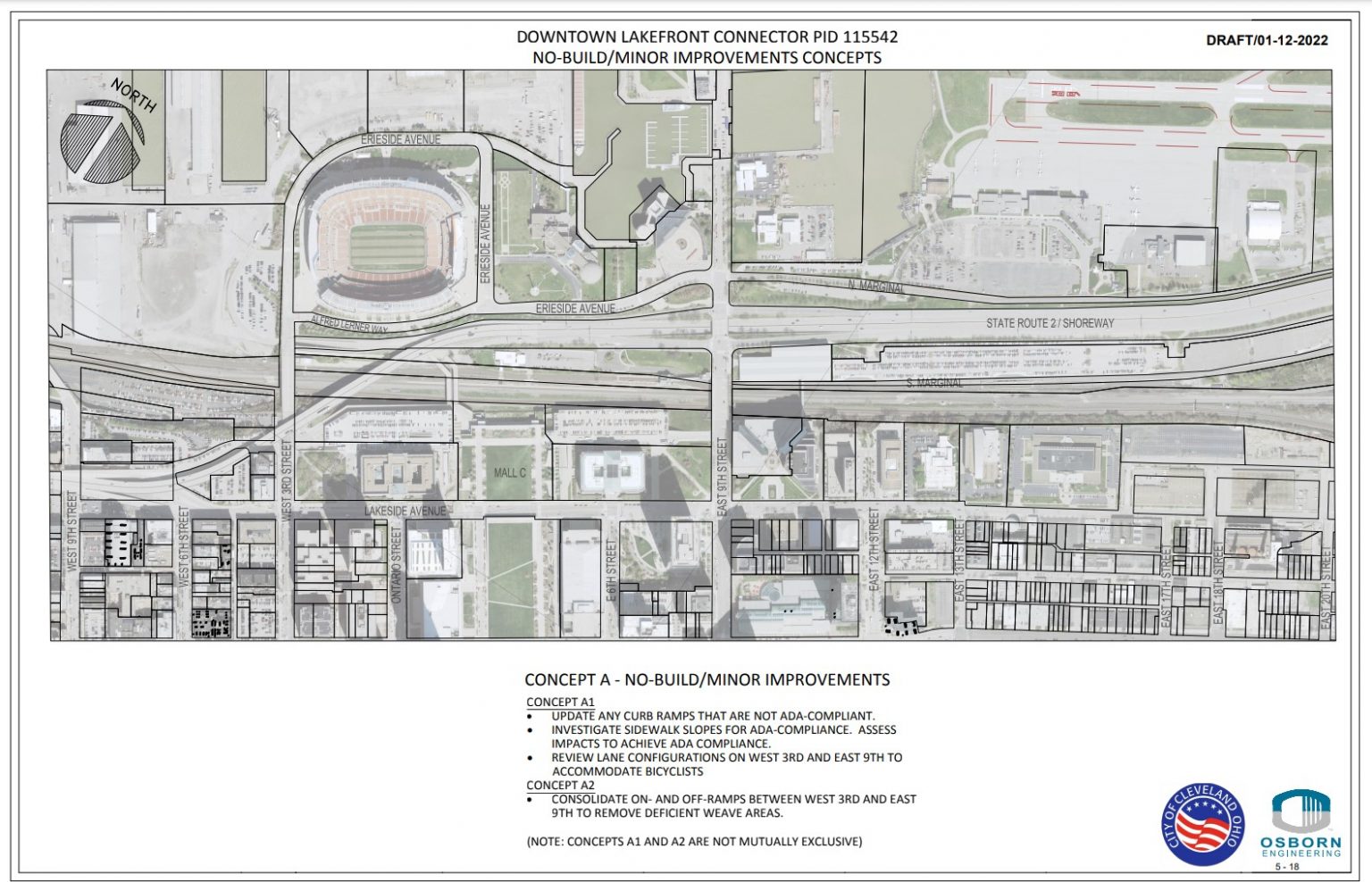 Downtown lakefront development may depend on removing the Shoreway ...