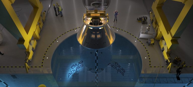 Blue Abyss lands next to NASA Glenn – NEOtrans