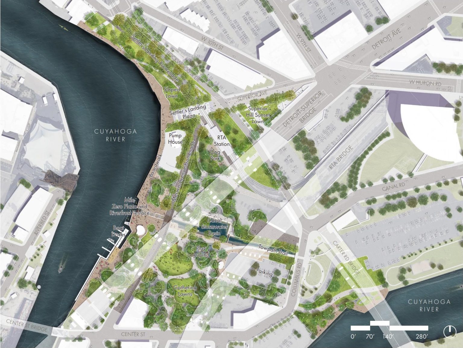 Downtown’s Canal Basin Park design gets early OK – NEOtrans